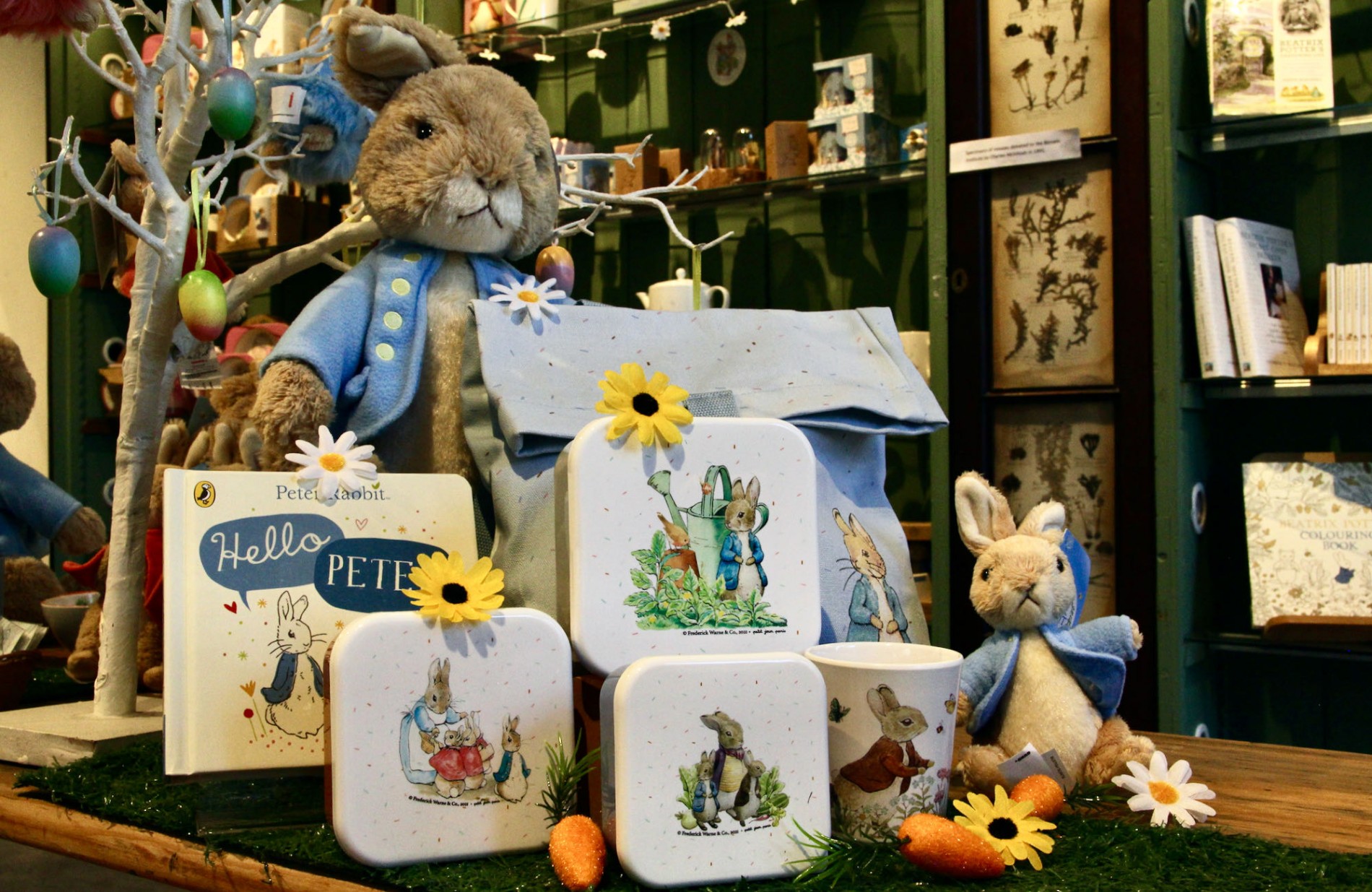 Beatrix Potter exhibition, museum, garden Scotland Find Peter Rabbit