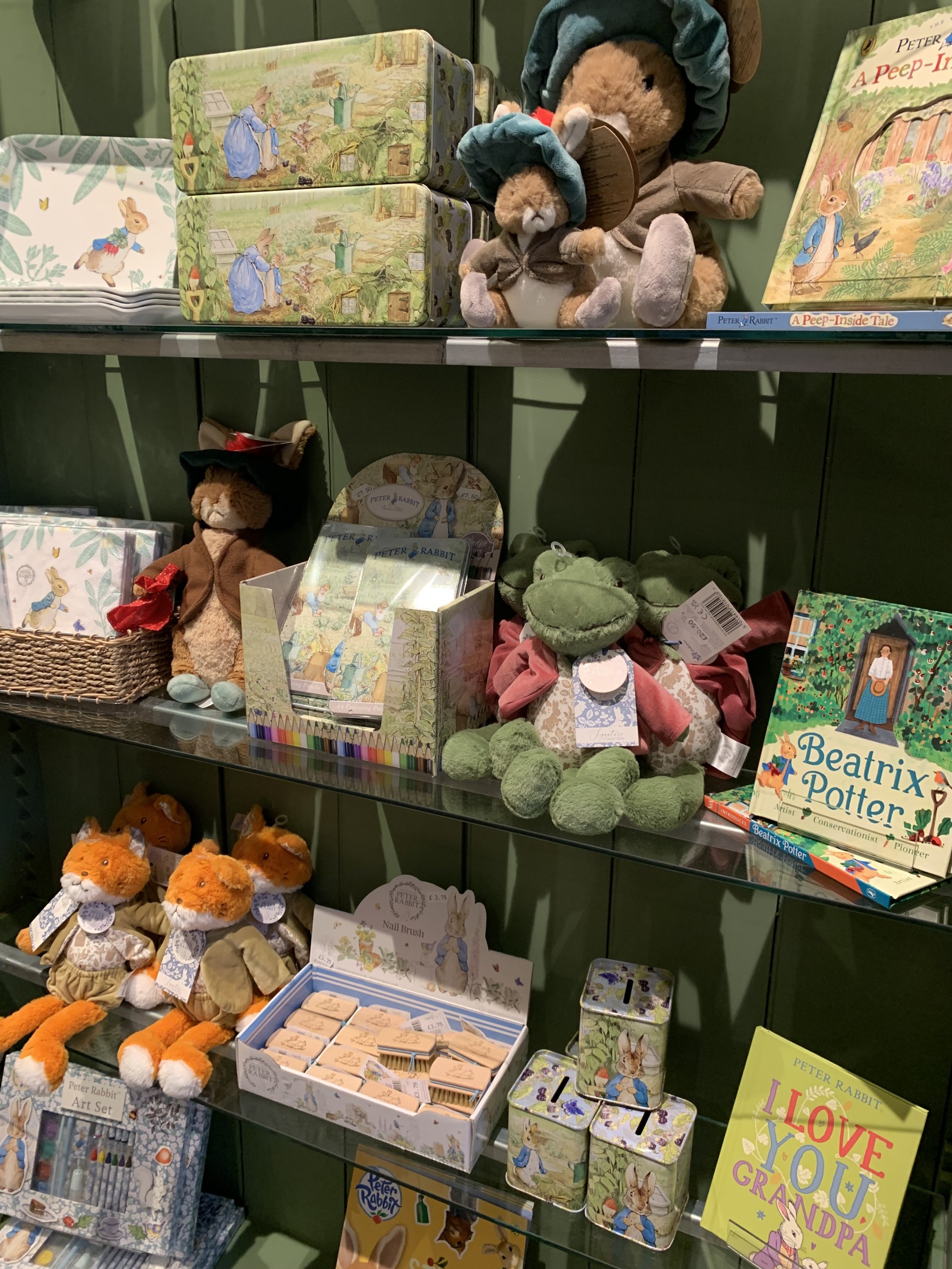 Beatrix Potter exhibition, museum, garden Scotland Find Peter Rabbit