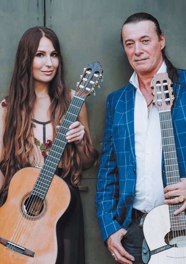 Lulo Reinhardt & Yuliya Lonskaya at Birnam Arts